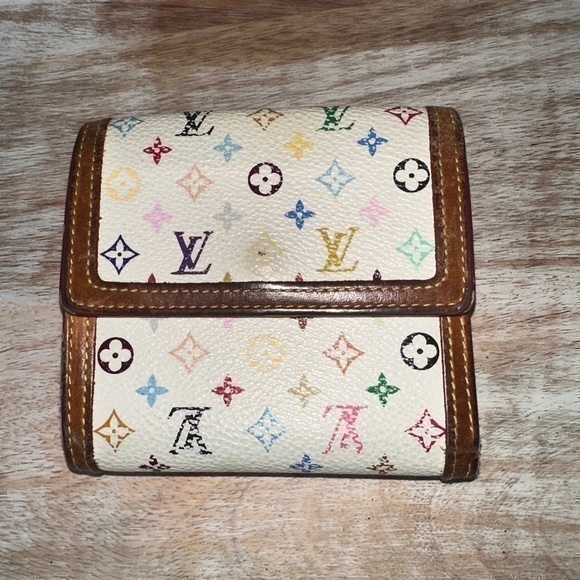 Louis Vuitton | Bags | Authentic Louis Vuitton Multicolor Credit ...